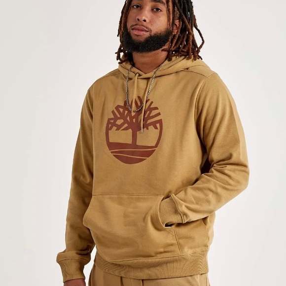 Timberland | Sweaters | Timberland Men Core Tree Logo Fleece Pullover ...